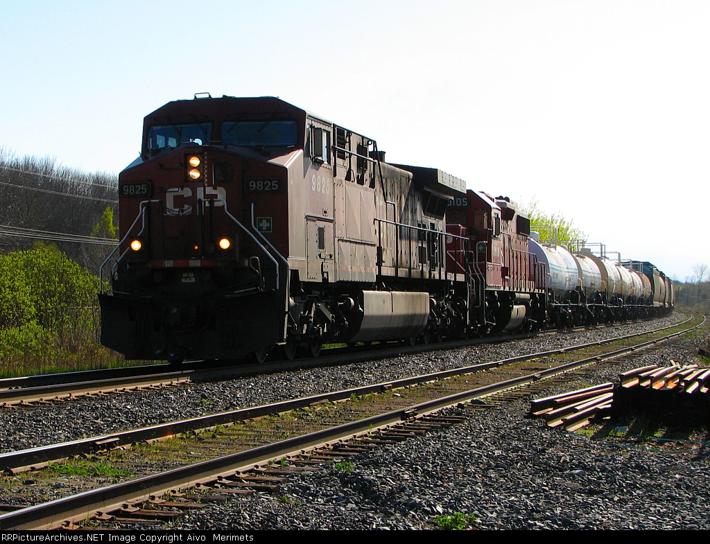 CP 9825 at Spicer with 235.
